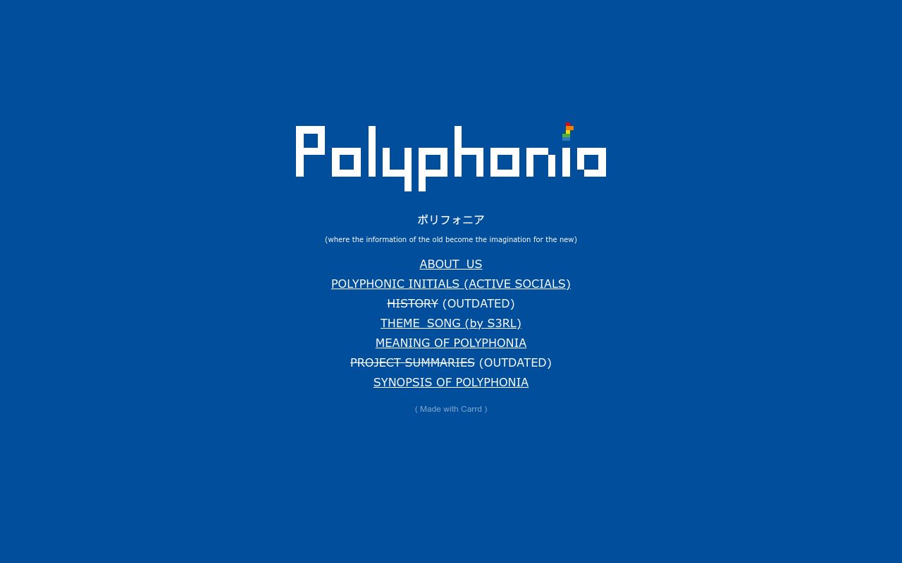 Polyphonia!